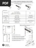 Digidoor III Manual | PDF | Door | Mains Electricity