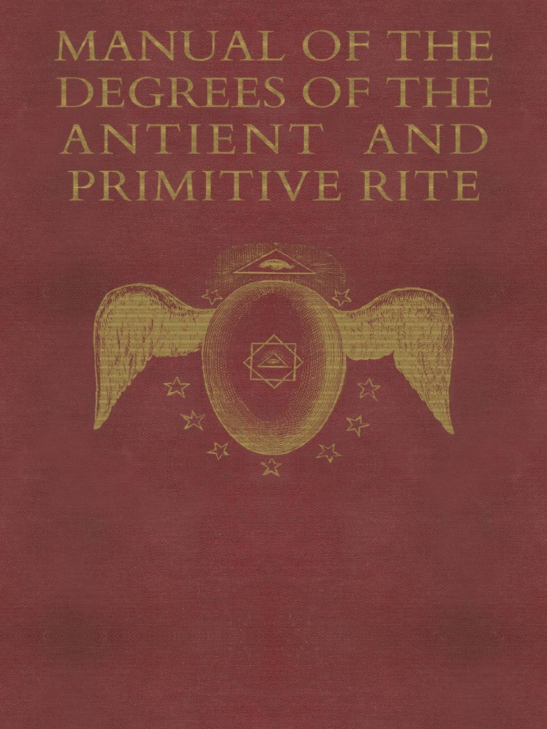 Yarker - Manual of The Degrees of The Antient and Primitive Rite | PDF ...