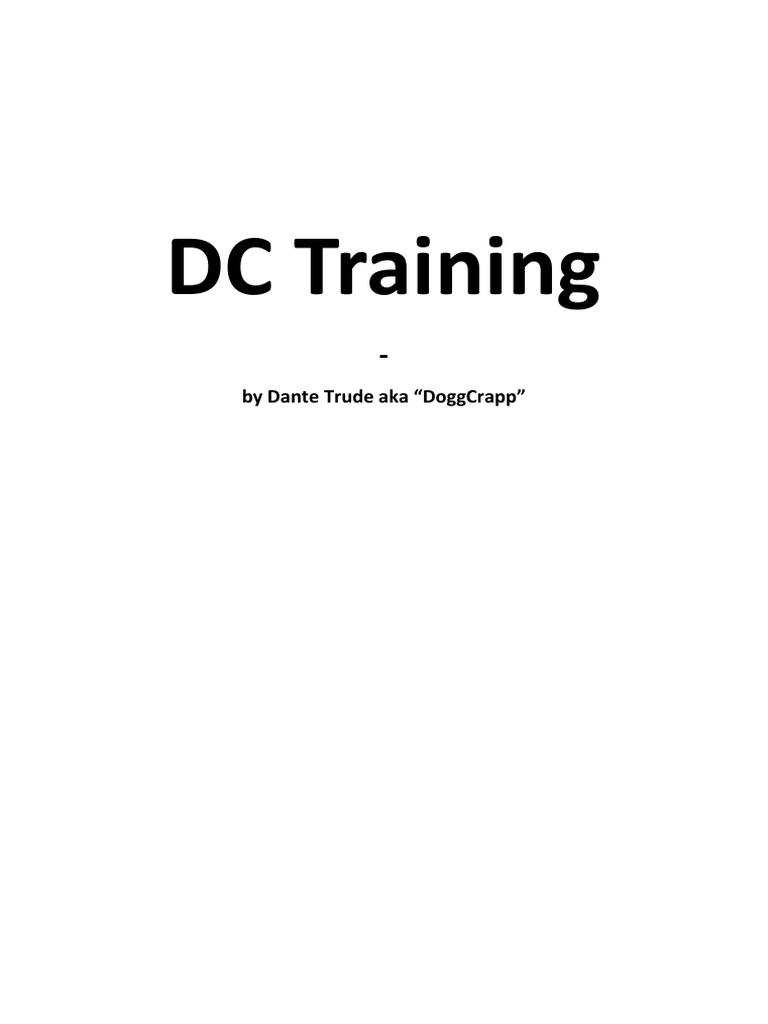 DC Training | Download Free PDF | Strength Training | Weight Training