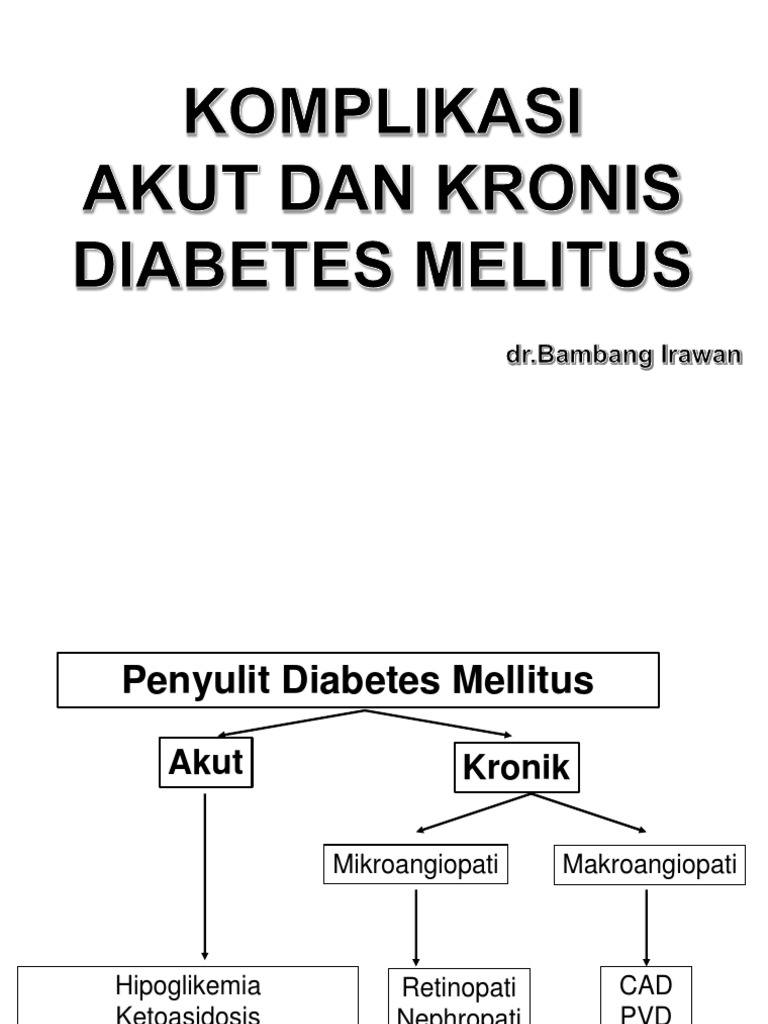 Komplikasi Diabetes New | PDF