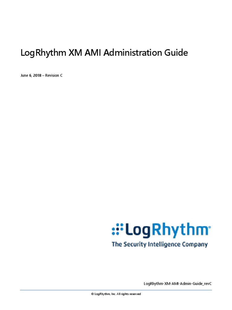 LogRhythm XM AMI Setup Guide Latest | PDF | Ip Address | Microsoft Sql ...