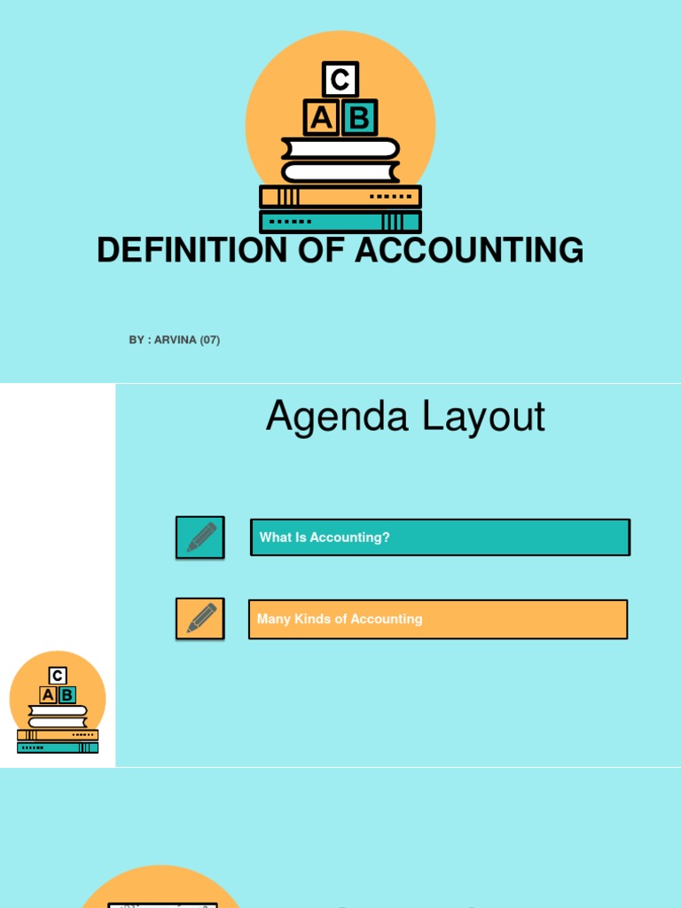 Definition of Accounting | PDF | Debits And Credits | Accounting