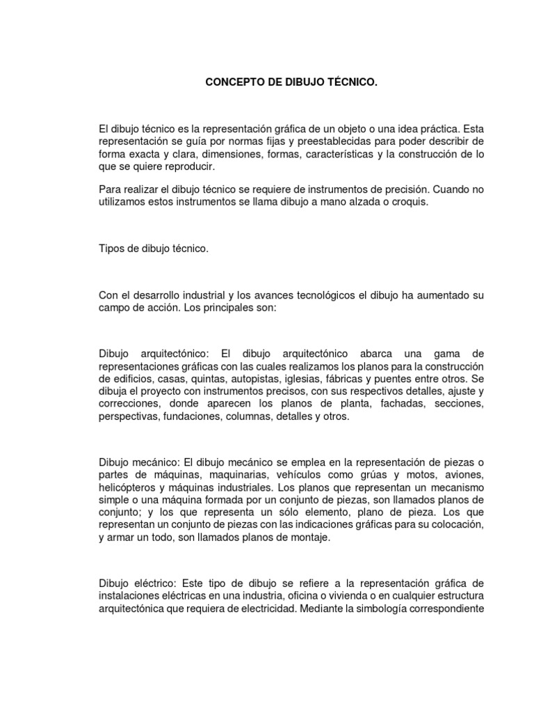 Conceptos Pdf Pdf Dibujo Técnico Dibujo