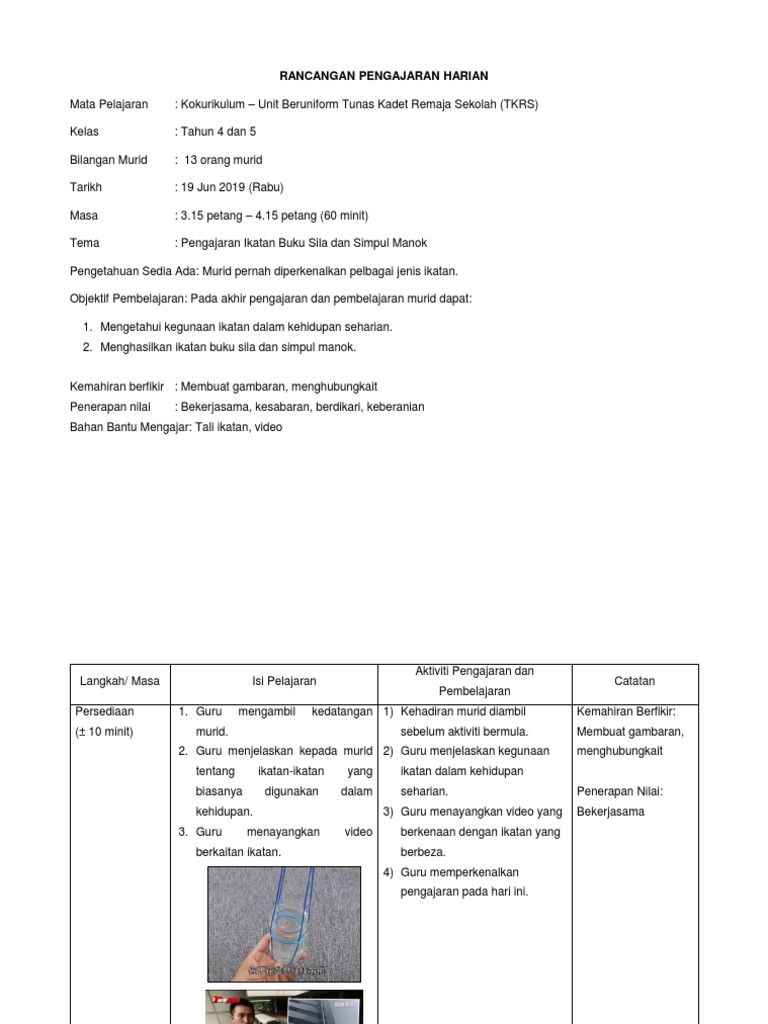 RPH Koku TKRS M2 | PDF