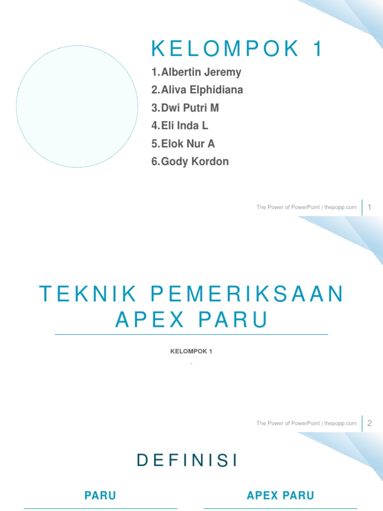 Apex Paru Radiography | PDF