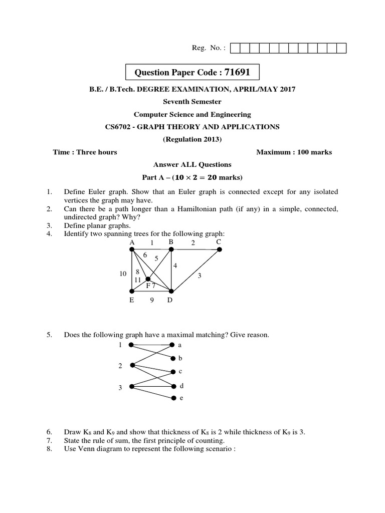 Graph Theory | Download Free PDF | Vertex (Graph Theory) | Visual Cortex