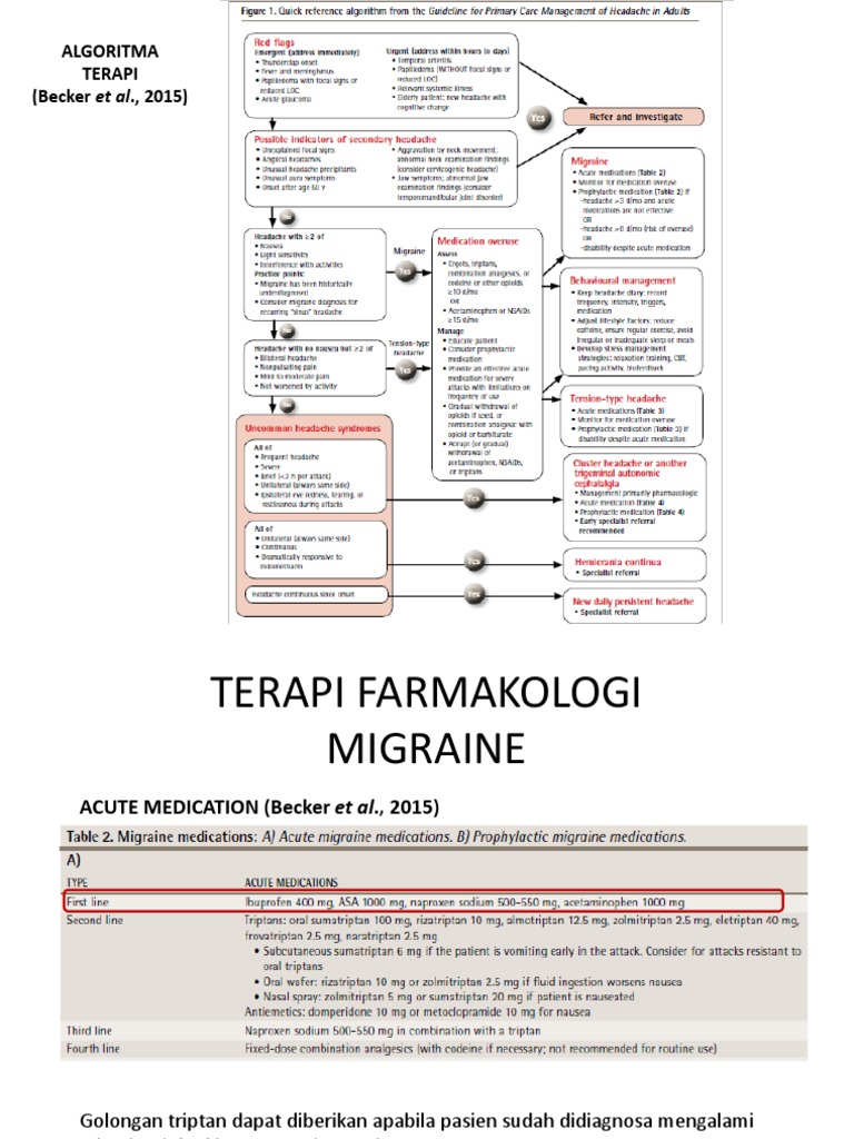Algoritma Terapi (Becker Et Al., 2015) | PDF