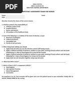 Basic Infection Control Skills License BICSL Training Guide 2023 | PDF ...