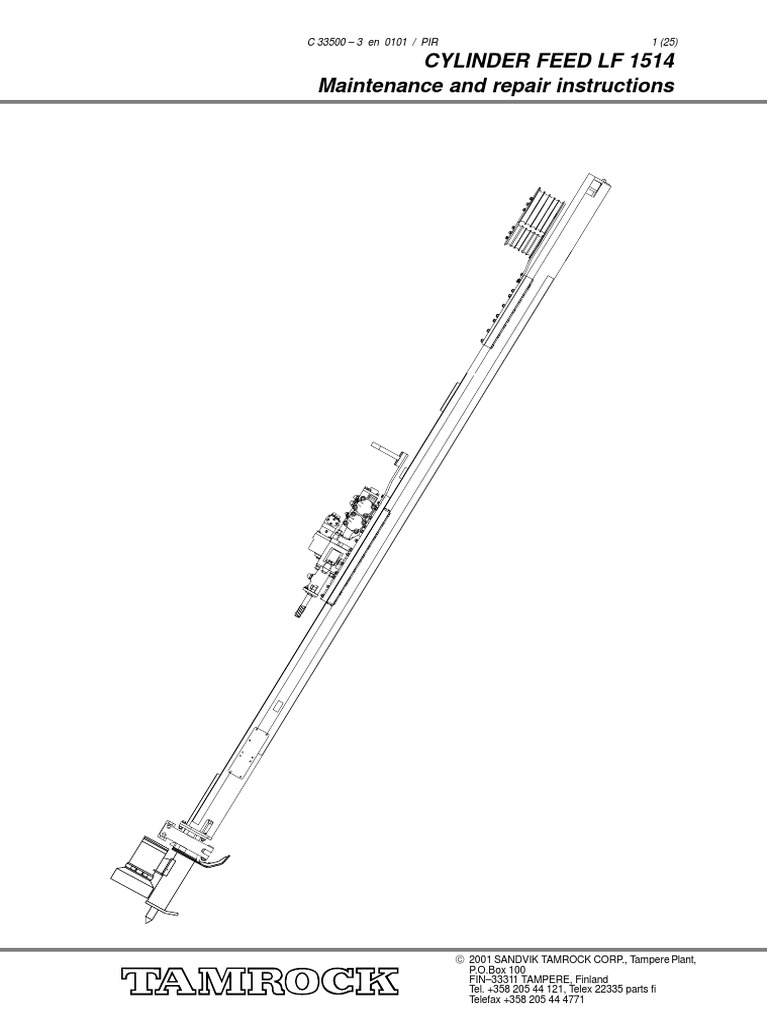 Cylinder | PDF | Screw | Piston