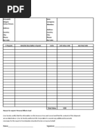 Acceptance Checklist Dry Ice en | PDF | Business