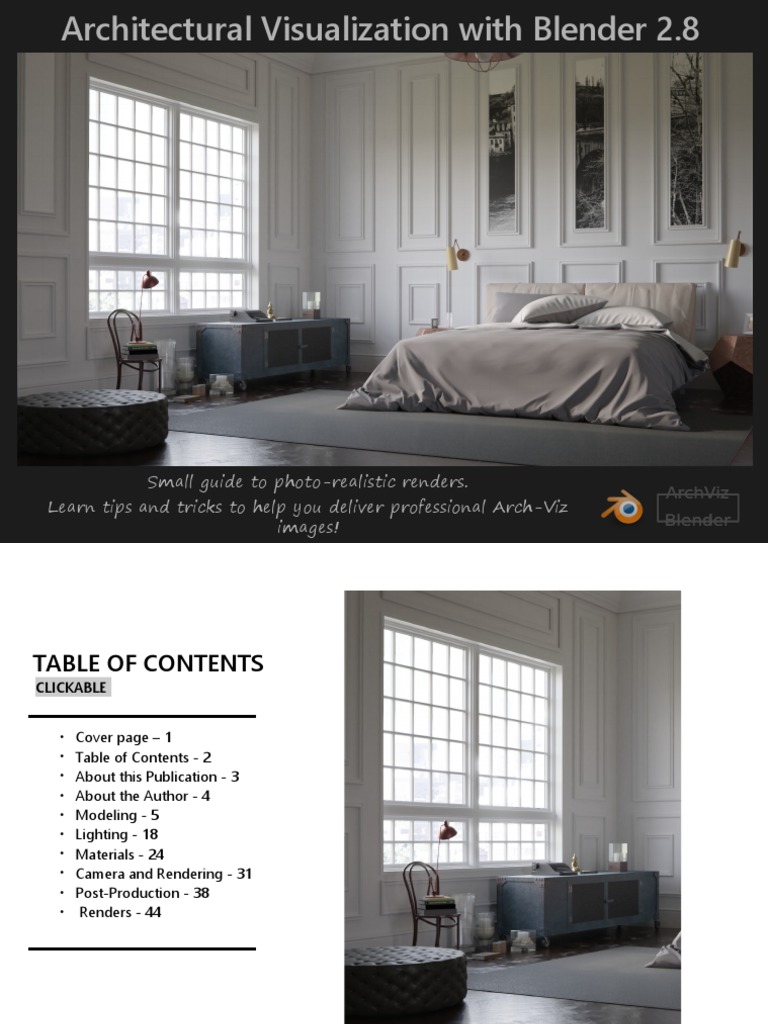 Introduction To Architectural Visualization | PDF | High Dynamic Range ...
