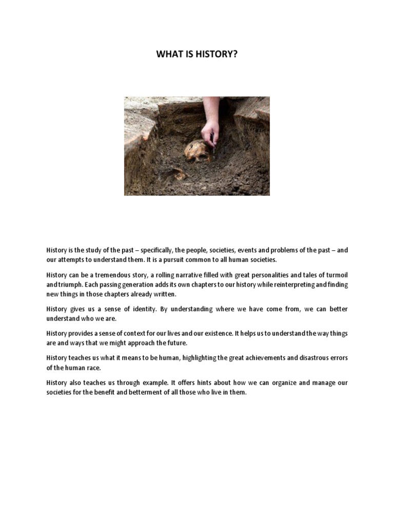 What Is History | PDF