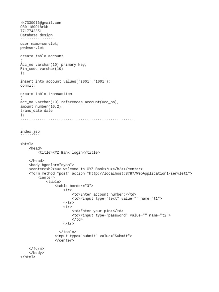 XYZ Bank | PDF | Information Retrieval | Areas Of Computer Science