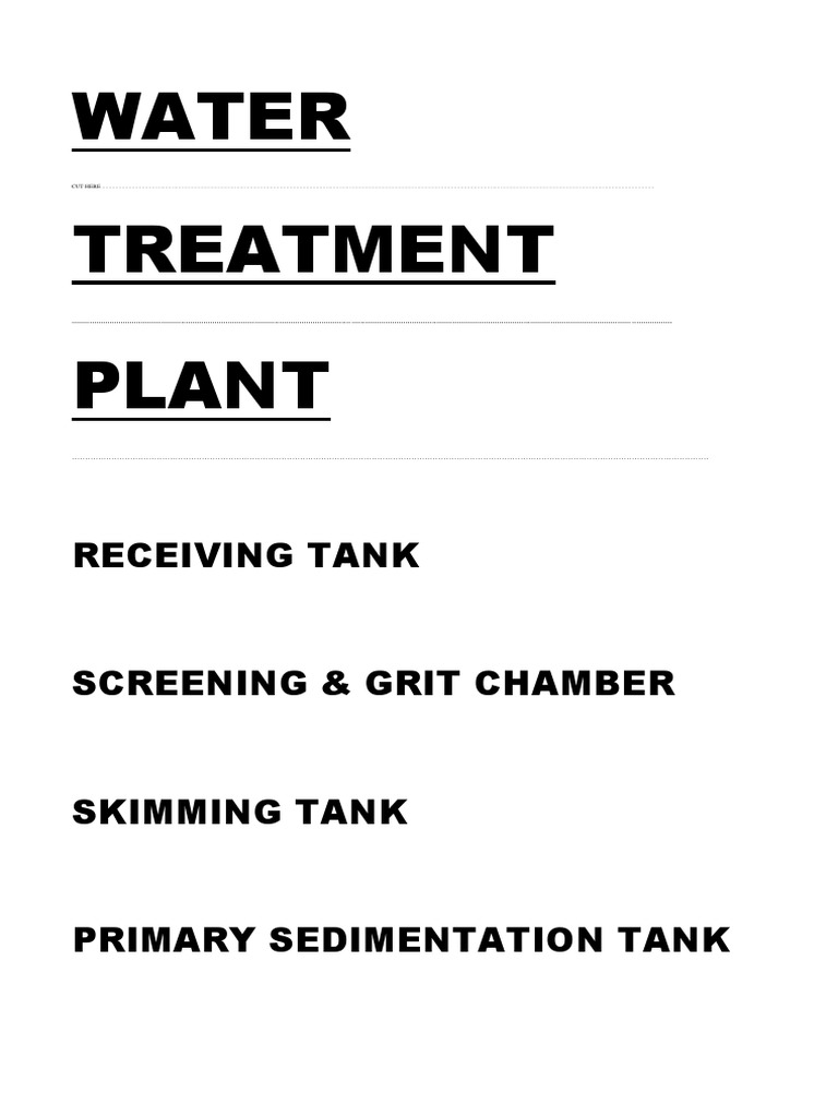 Water Treatment | PDF