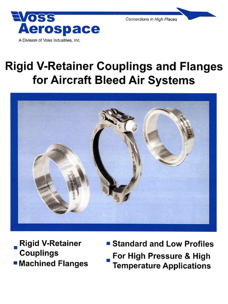 Rigid Couplings - Voss V-Retainer Guide | PDF