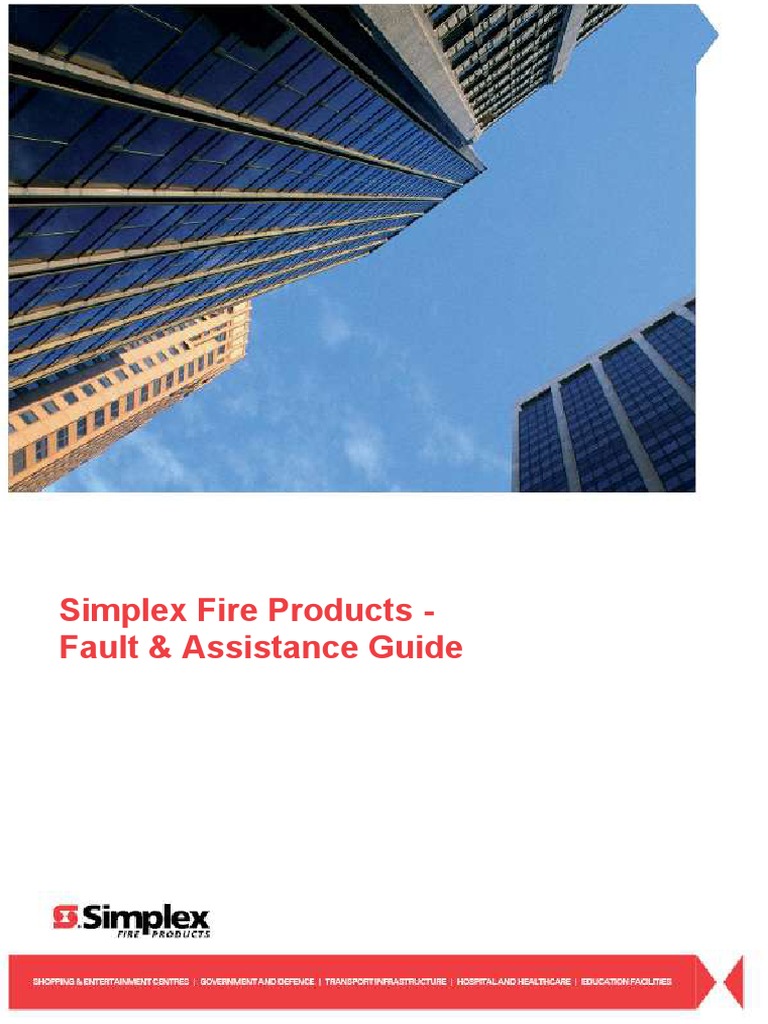 Tyco Fire Alarm Simplex Guide Fault | PDF | Electrical Connector ...