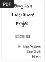 Icse Project Details and Instructions Grade 10 2025 26 1743154642 | PDF ...