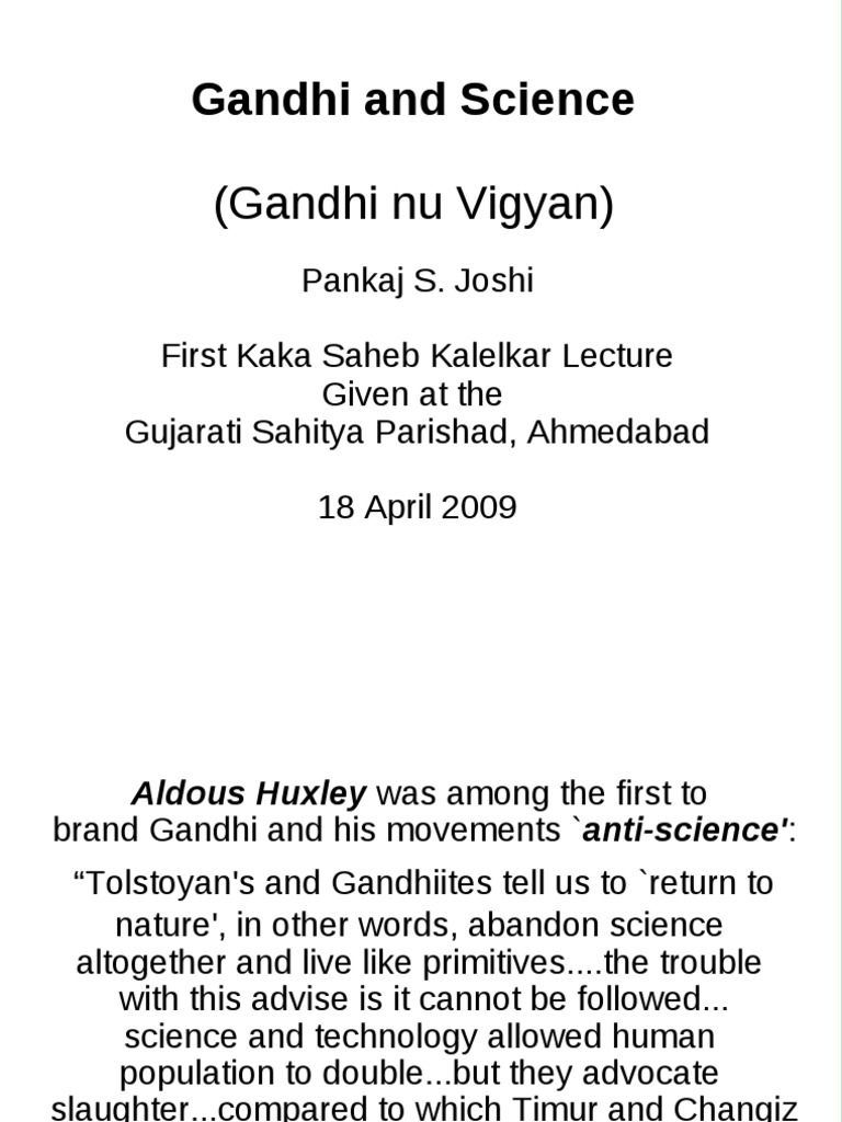 Gandhi | PDF | Universe | Mahatma Gandhi
