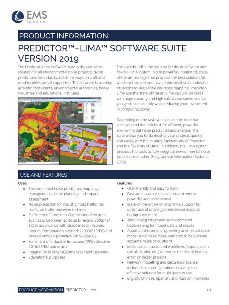 Product Data Predictor LimA V2019 | PDF | 3 D Modeling | Geographic ...