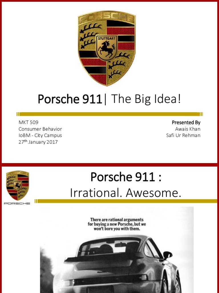 Porsche - Case Study - Final | PDF | Car | Motor Vehicle