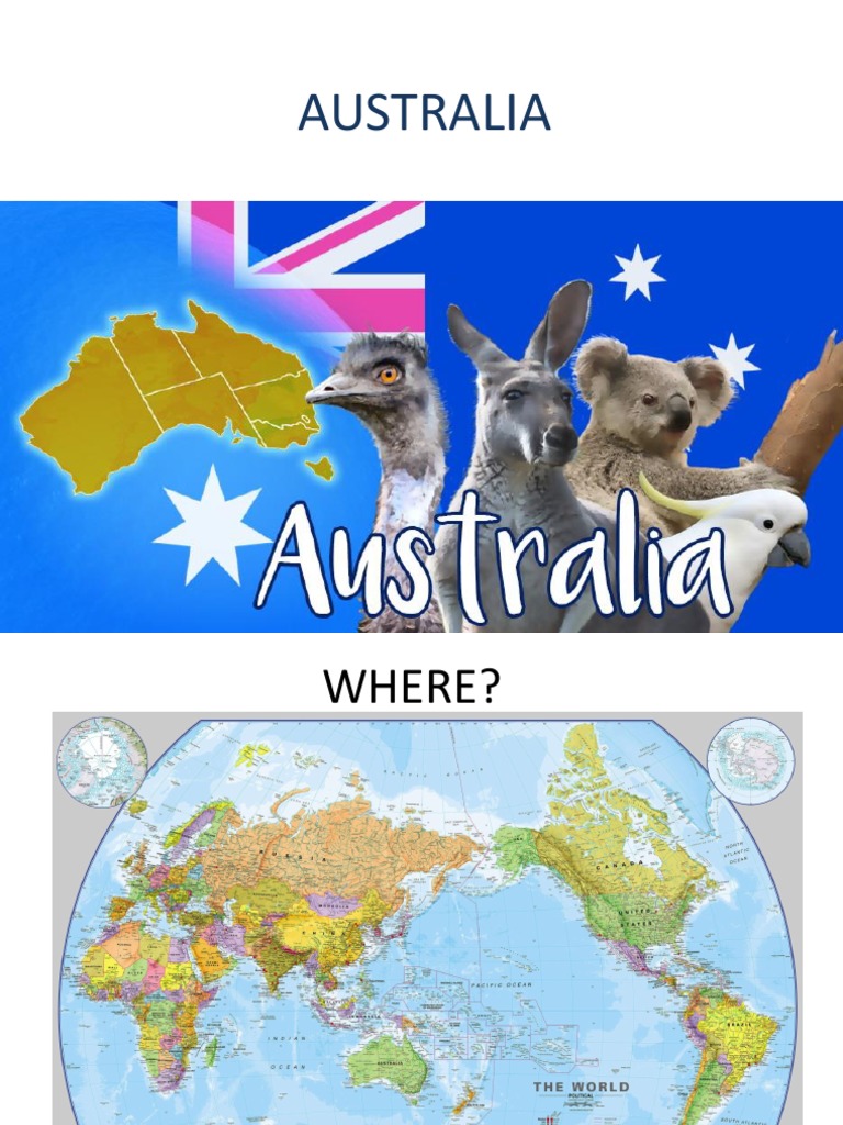Australia English Lesson | PDF