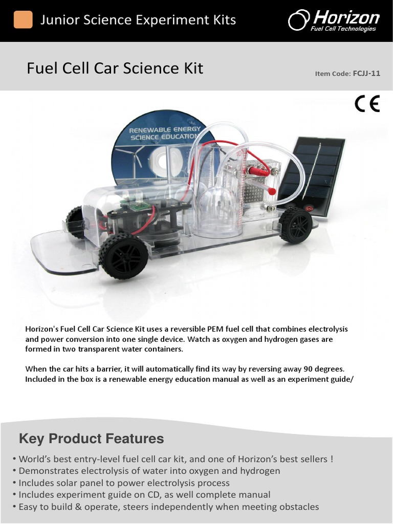 Fuel Cell Car Science Kit: Junior Science Experiment Kits | PDF