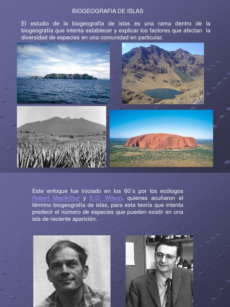 Biogeografia de Islas | PDF | Biogeoquímica | Biología