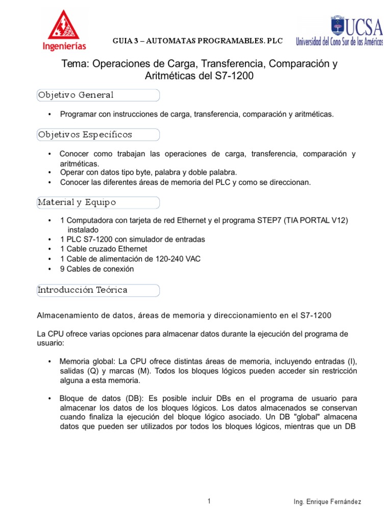 PLC Guia-3 | PDF | Poco | Byte