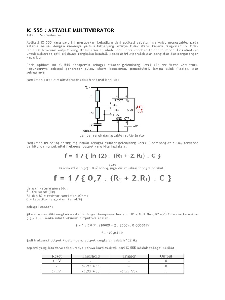 Ne 555 | PDF