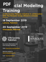 CFA Scholarship Letter Sample | PDF | Business | Economies