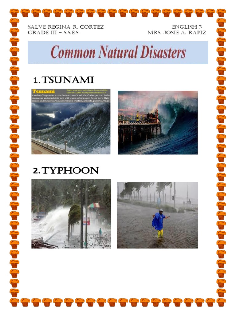 Natural Disasters for Kids | PDF | Art | Science & Mathematics