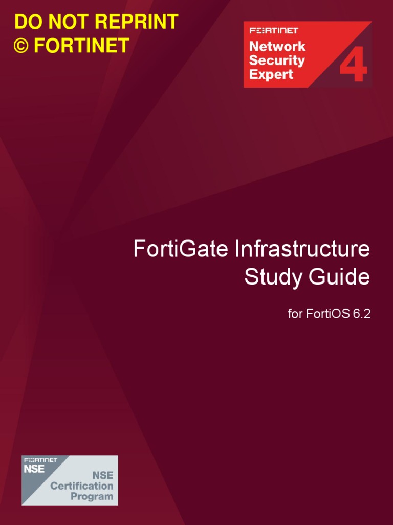 FortiGate Infrastructure 6.2 Study Guide-Online | PDF | Router (Computing) | Routing