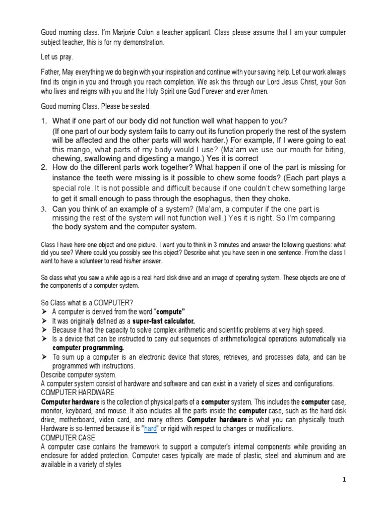 Computer Basic Notes | PDF | Hard Disk Drive | Computer Data Storage