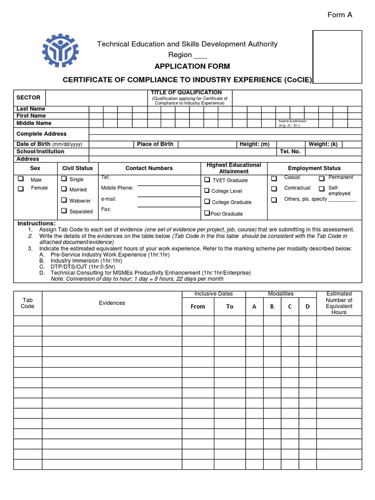Iwer Form | PDF | Notary Public | Government