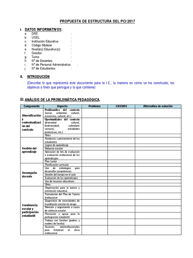 Esquema Pci Primaria Final | PDF | Plan de estudios | Interculturalidad
