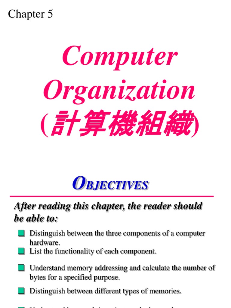 Chap 05 | PDF | Random Access Memory | Read Only Memory