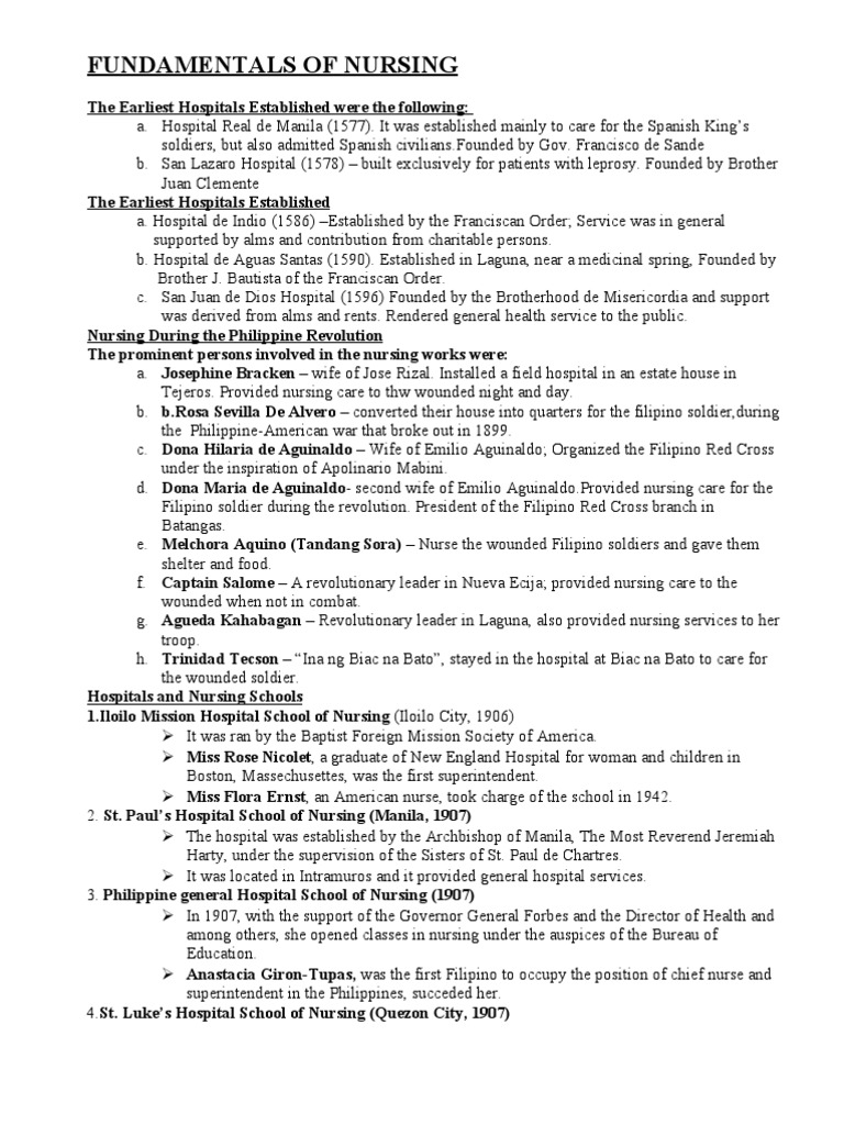 Funda Handouts 1 | PDF