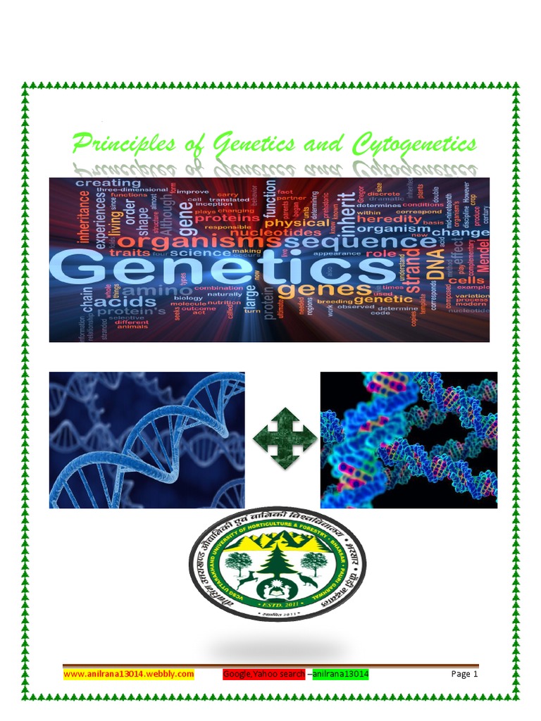 Genetics and Cytogenetics Guide | PDF | Meiosis | Mitosis