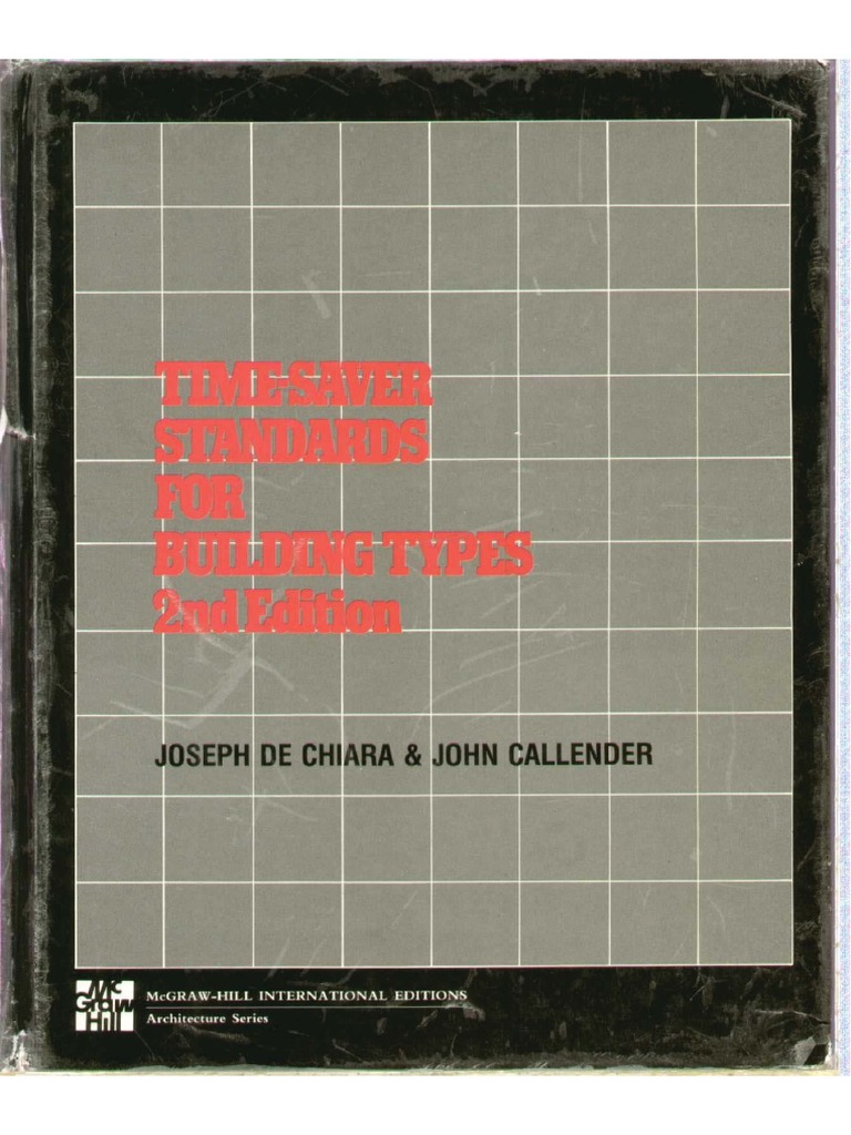 Timesaver Standards For Building Types (2nd Edition) PDF | PDF