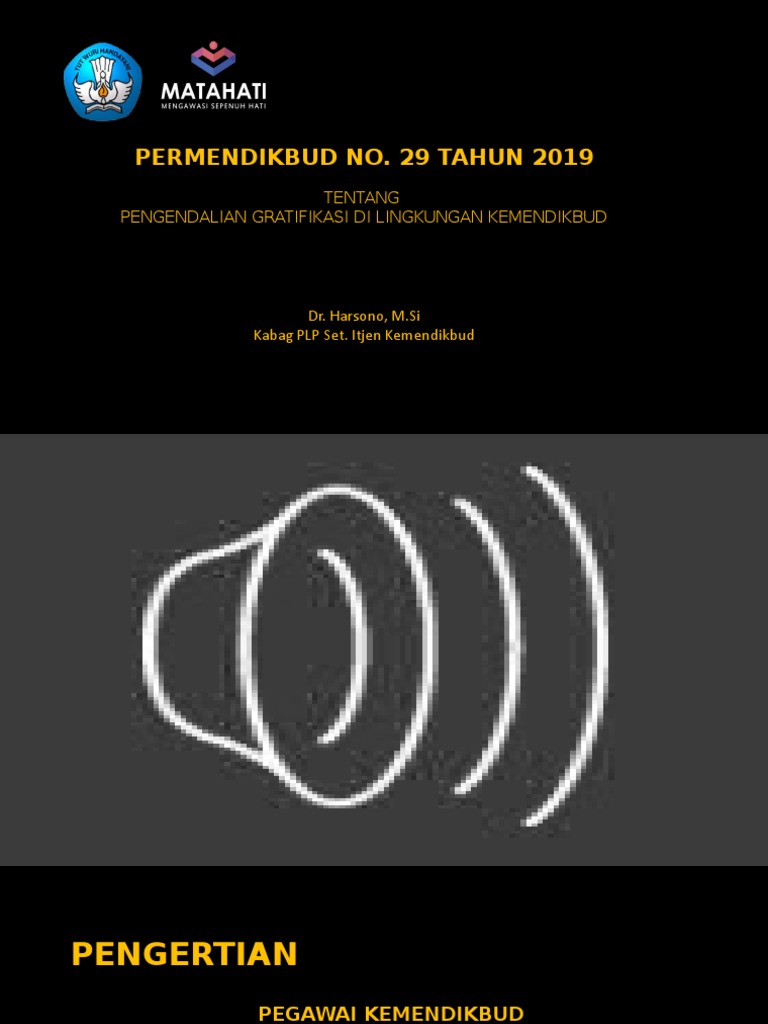 PERMENDIKBUD No. 29 Tahun 2019 Tentang Pengendalian Gratifikasi Di Lingkungan Kemenenterian ...