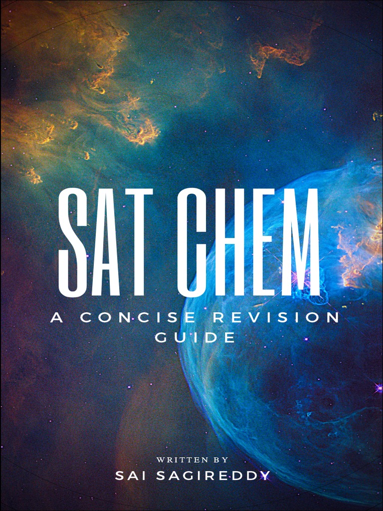 SAT Chemistry Textbook | PDF | Covalent Bond | Reaction Rate