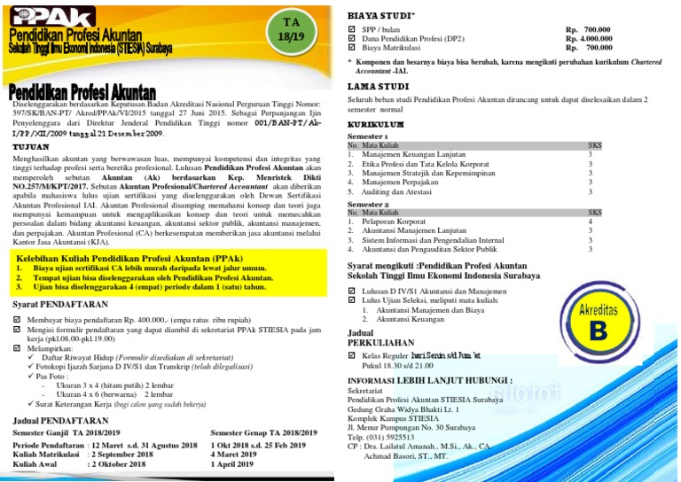 Brosur Ppak 2018 | PDF