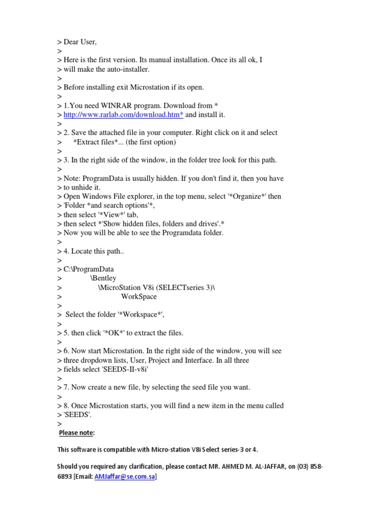 Instruction of Installation | PDF