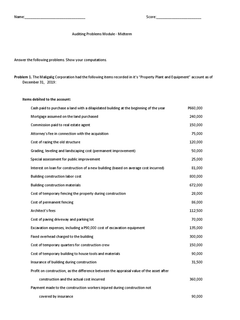 Ppe Module Download Free Pdf Present Value Depreciation