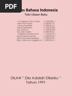 Novel Dilan 1990 | PDF
