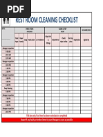 Employee Grooming Checklist | PDF
