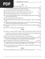 Math Trail Questions | PDF