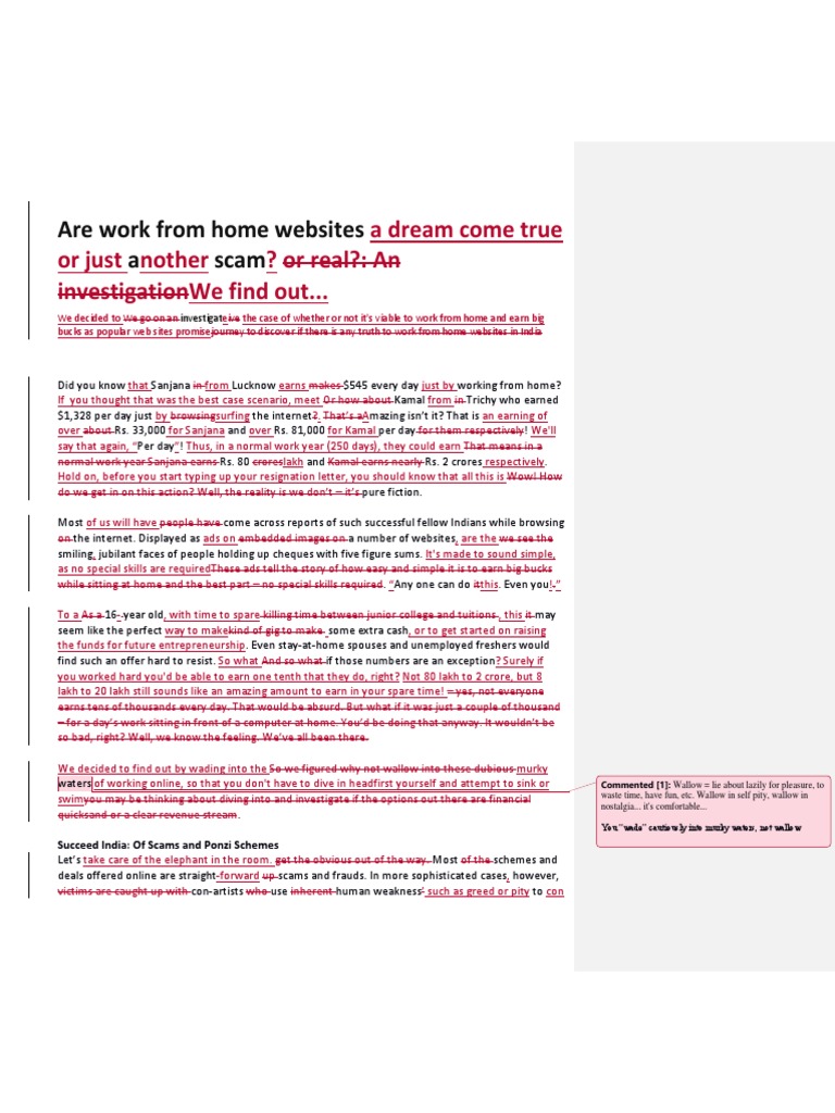 Example of Good Editing | PDF | Online Advertising | Advertising