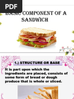 History of Sandwich | PDF | Sandwich | Breads
