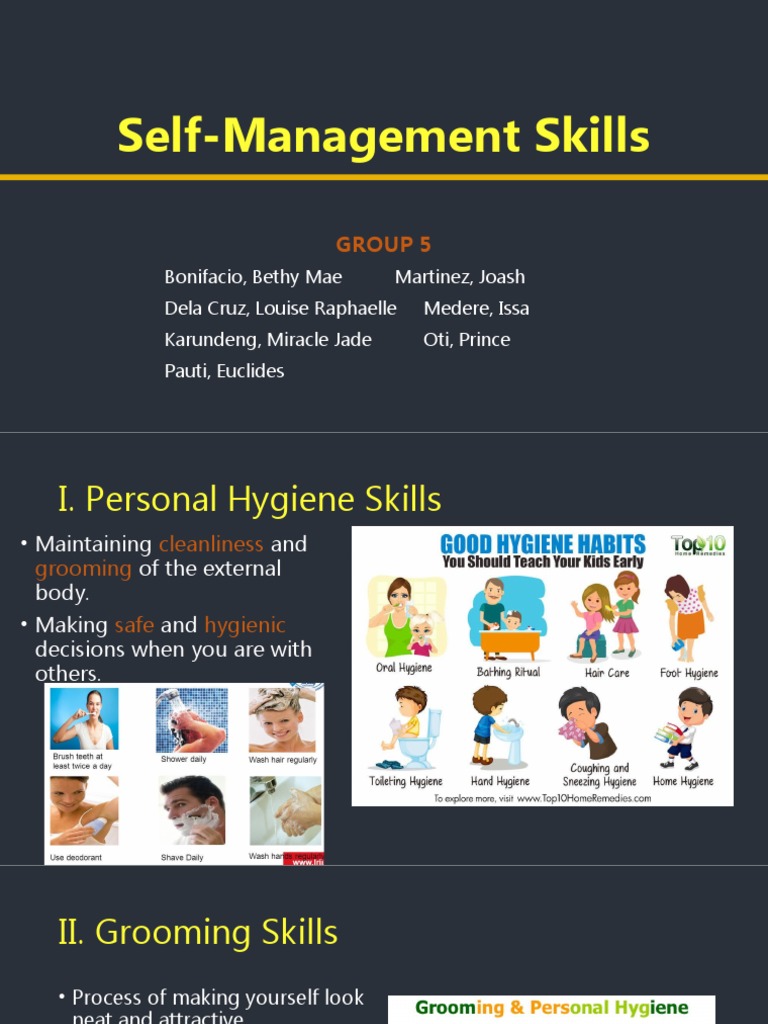 Self Management Skills | PDF